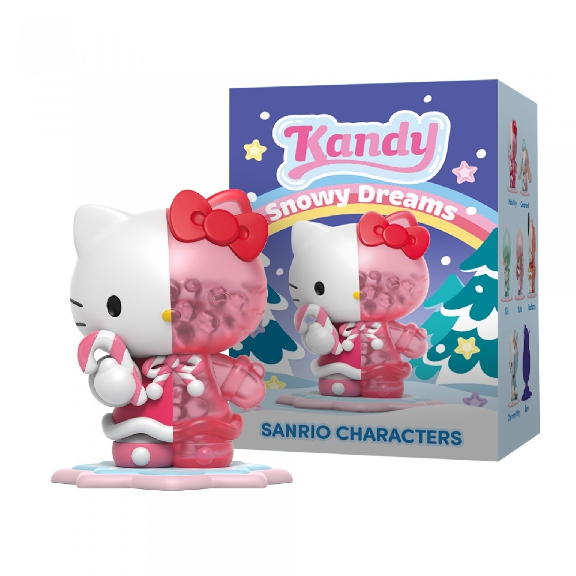 Фигурка изненада Mighty Jaxx - Hello Kitty Snowy Dream Kandy x Sanrio ...
